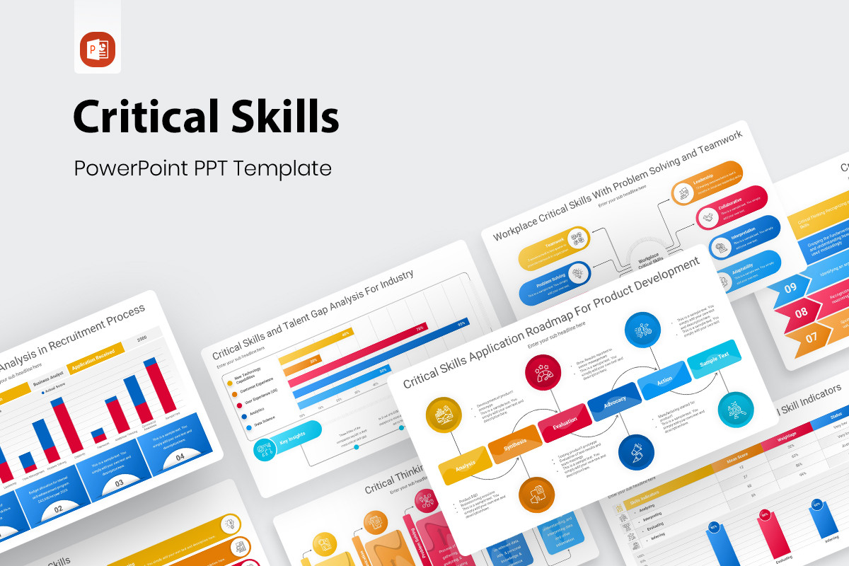 Critical Skills PowerPoint Presentation Template | Nulivo Market