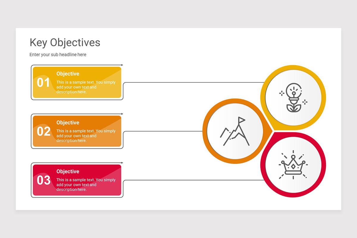 Key Objectives PowerPoint Presentation Template | Nulivo Market