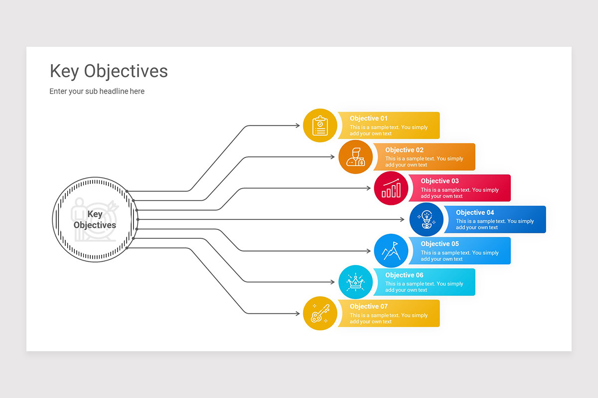 Key Objectives PowerPoint Presentation Template | Nulivo Market
