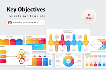 Key Objectives PowerPoint Presentation Template | Nulivo Market