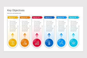 Key Objectives PowerPoint Presentation Template | Nulivo Market