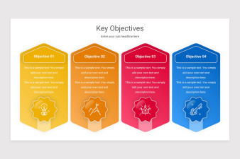 Key Objectives PowerPoint Presentation Template | Nulivo Market
