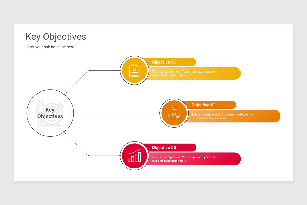 Key Objectives Keynote Presentation Template | Nulivo Market