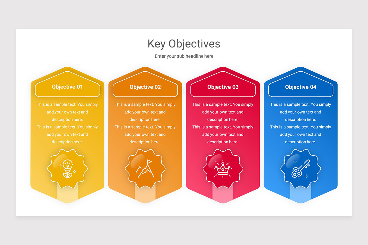 Key Objectives Keynote Presentation Template | Nulivo Market