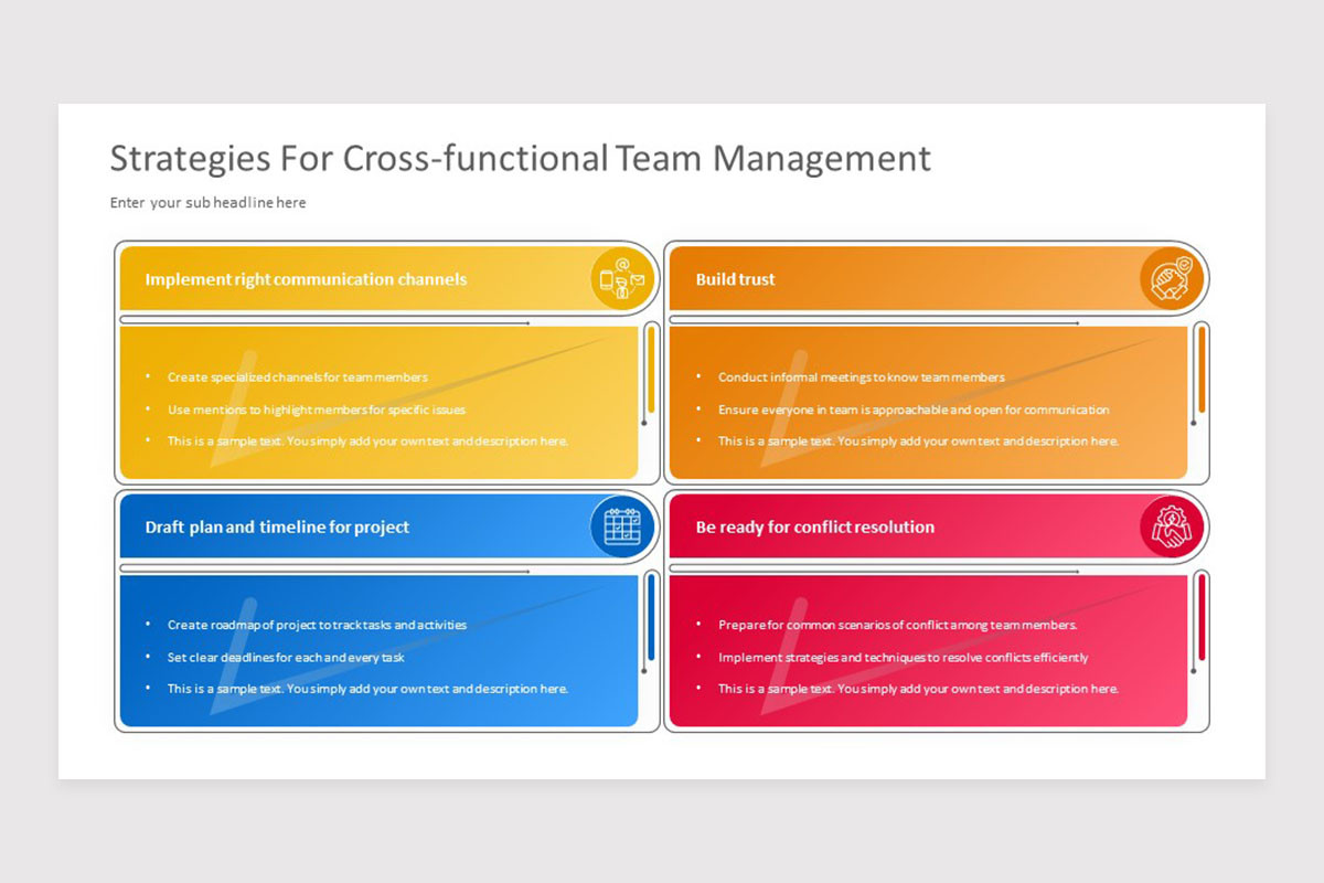 Cross Functional Teams PowerPoint Presentation Template | Nulivo Market