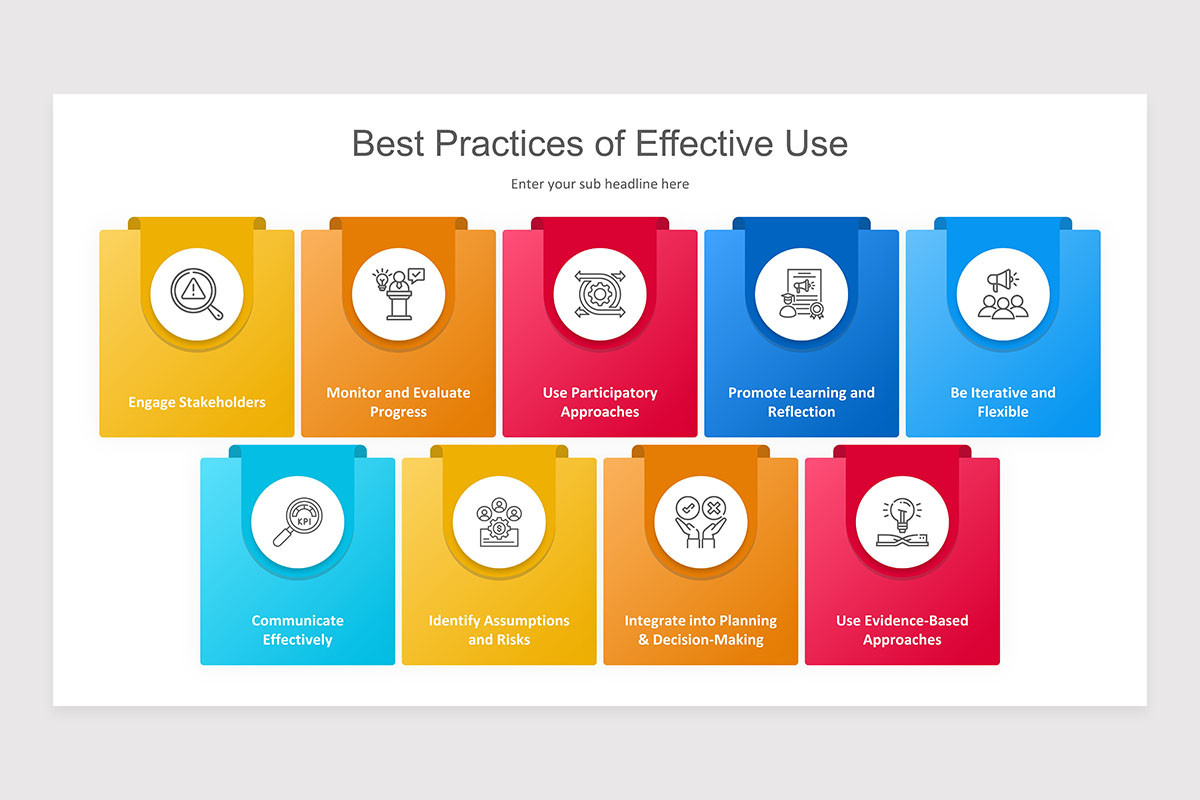 Theory of Change Keynote Presentation Template | Nulivo Market