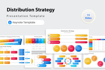 Distribution Strategy Keynote Presentation Template | Nulivo Market