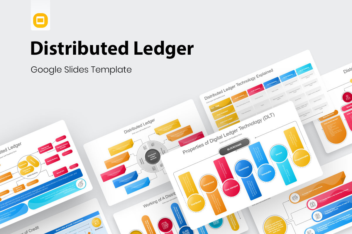 Distributed Ledger Google Slides Presentation Template | Nulivo Market