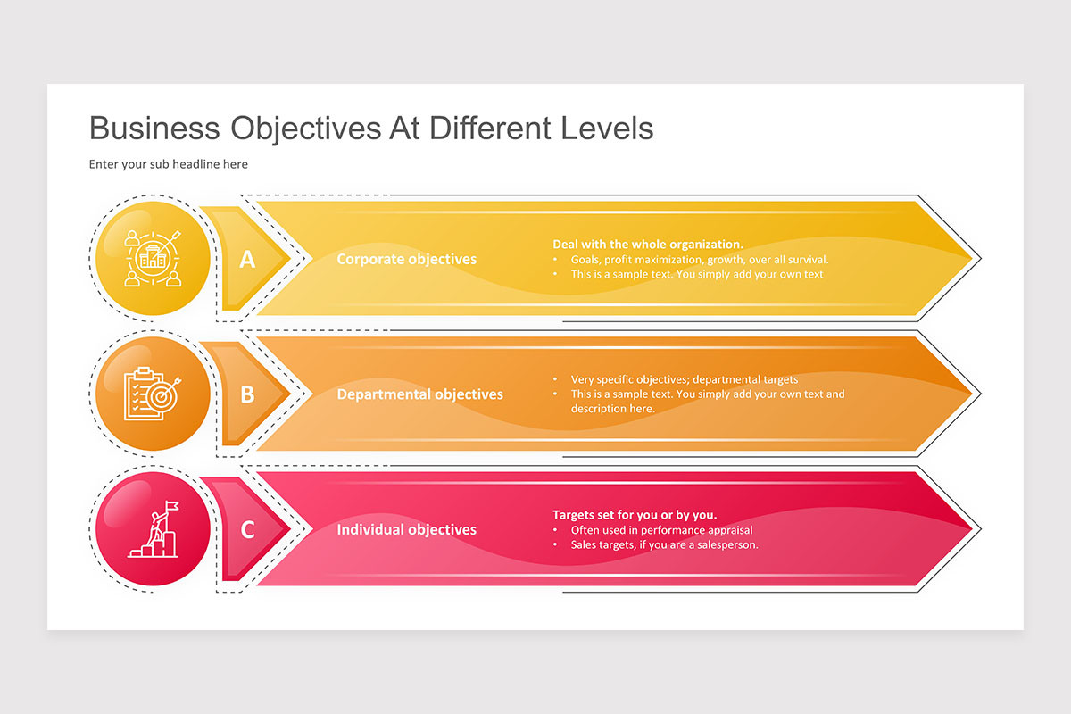 Organizational Objectives PowerPoint Presentation Template | Nulivo Market