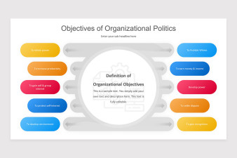 Organizational Objectives PowerPoint Presentation Template | Nulivo Market