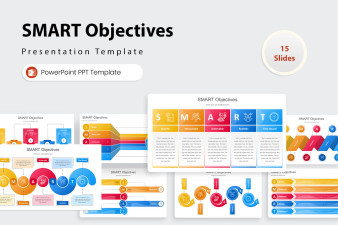 SMART Objectives PowerPoint Presentation Template | Nulivo Market