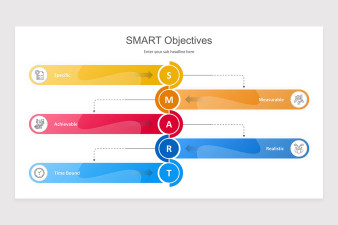 SMART Objectives PowerPoint Presentation Template | Nulivo Market