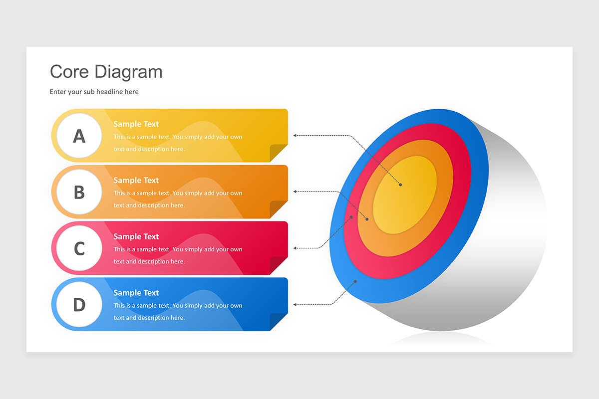 Core Diagram Keynote Presentation Template | Nulivo Market
