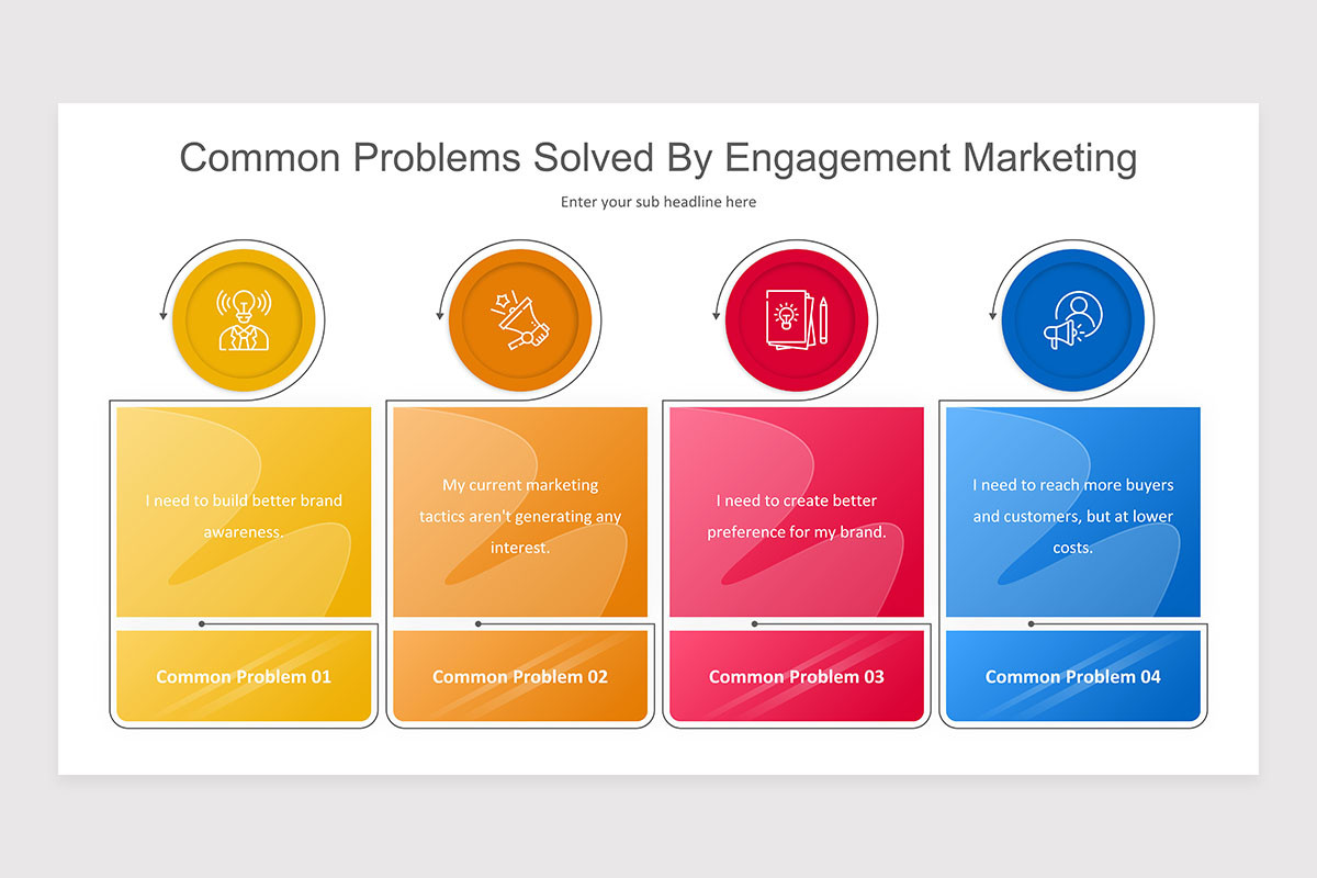 Engagement Marketing PowerPoint Presentation Template | Nulivo Market