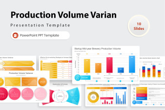 Production Volume Varian PowerPoint Presentation Template | Nulivo Market