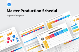 Master Production Schedule Keynote Presentation Template | Nulivo Market