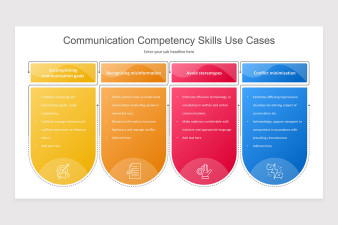 Communication Competence Keynote Presentation Template | Nulivo Market