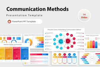Communication Methods PowerPoint Presentation Template | Nulivo Market