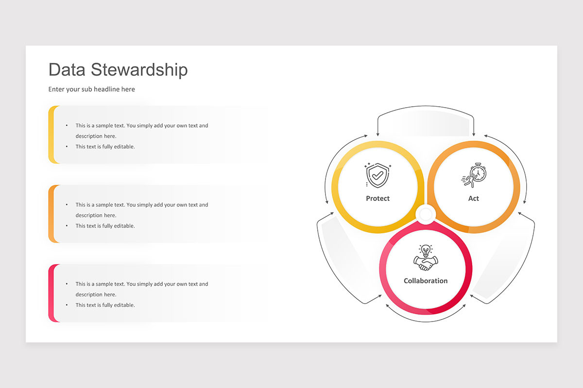 Data Stewardship Keynote Presentation Template | Nulivo Market