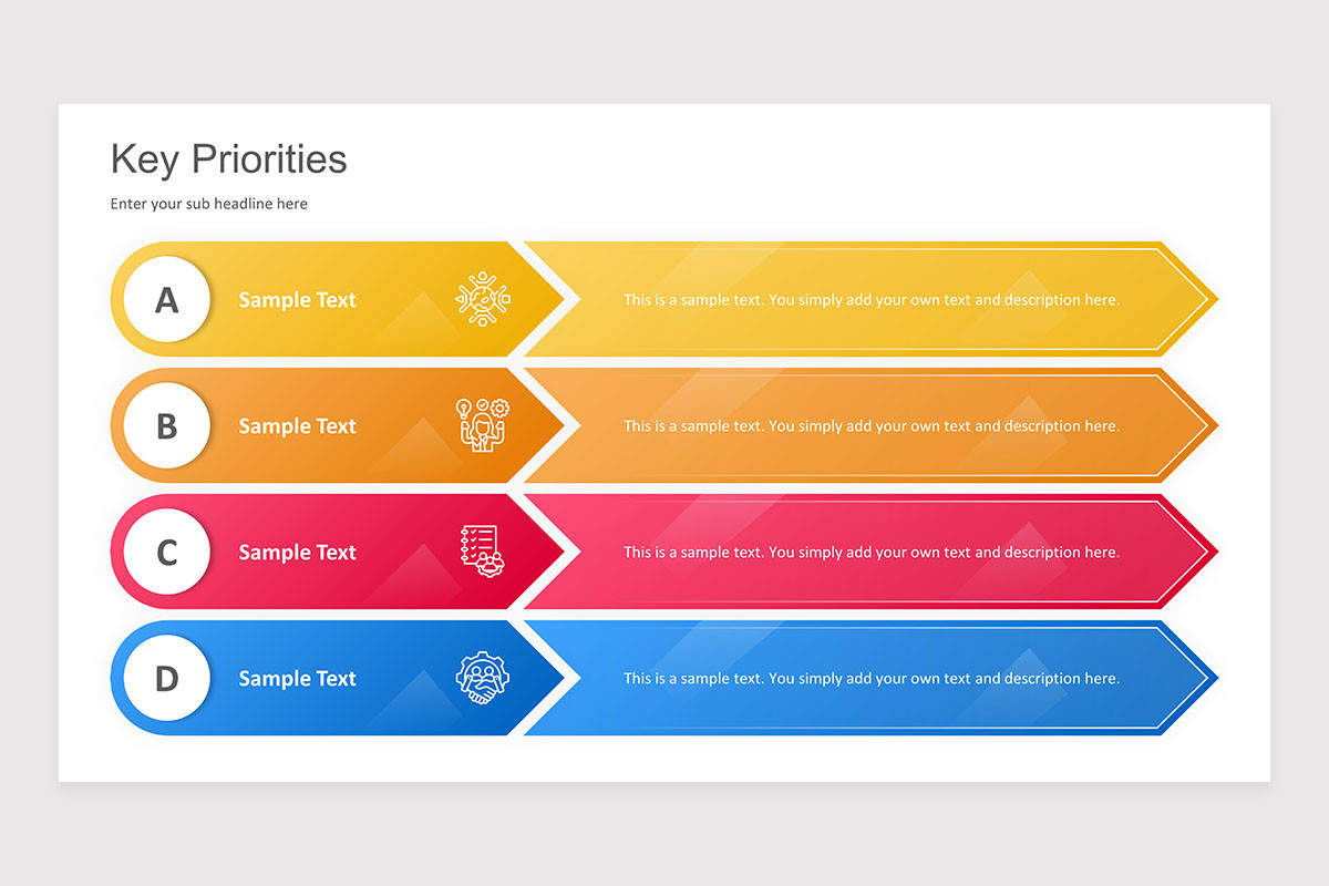 Key Priorities PowerPoint Presentation Template | Nulivo Market