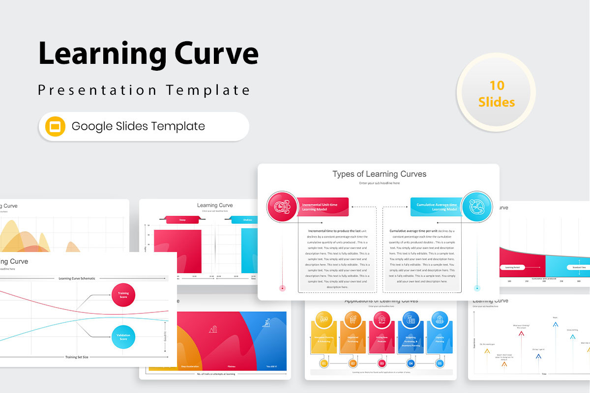 Learning Curve Google Slides Presentation Template | Nulivo Market