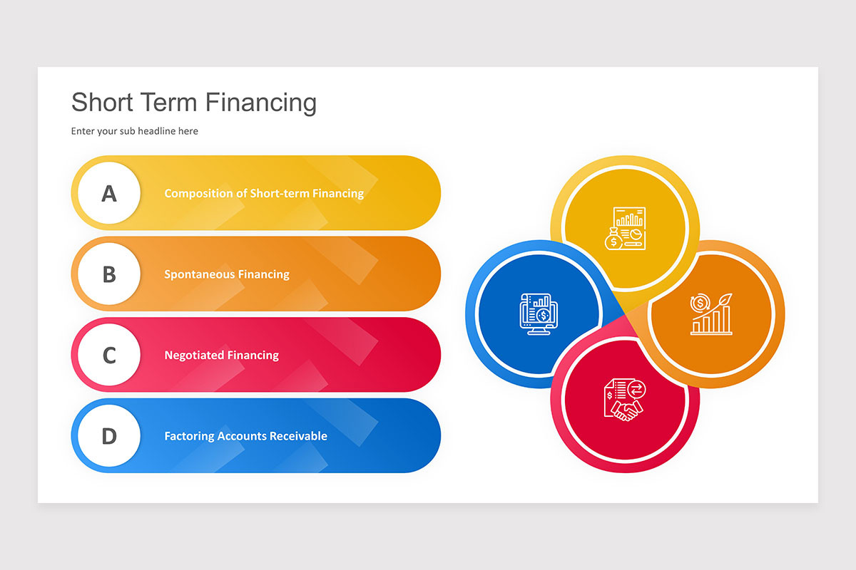 Short Term Financing PowerPoint Presentation Template | Nulivo Market