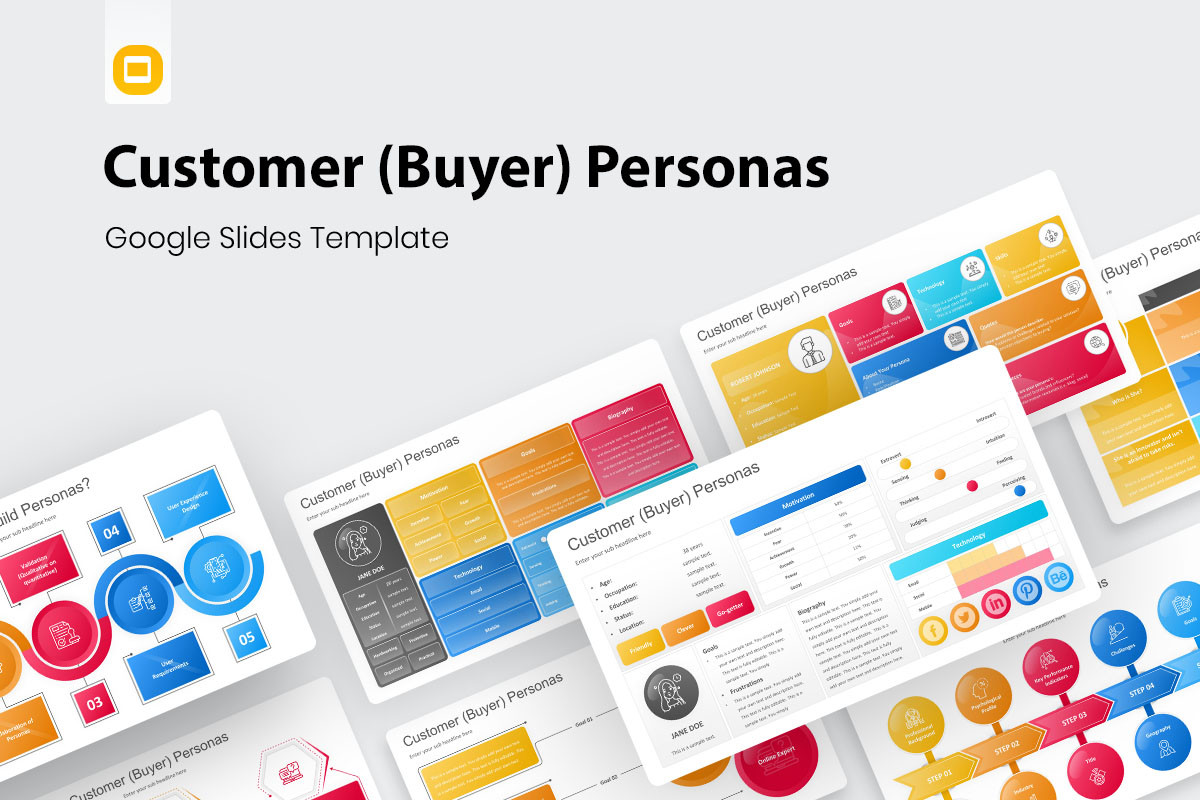 Customer (Buyer) Personas Google Slides Presentation Template | Nulivo ...