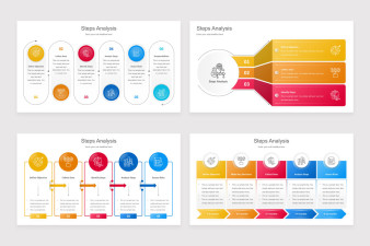 Steps Analysis Keynote Presentation Template | Nulivo Market