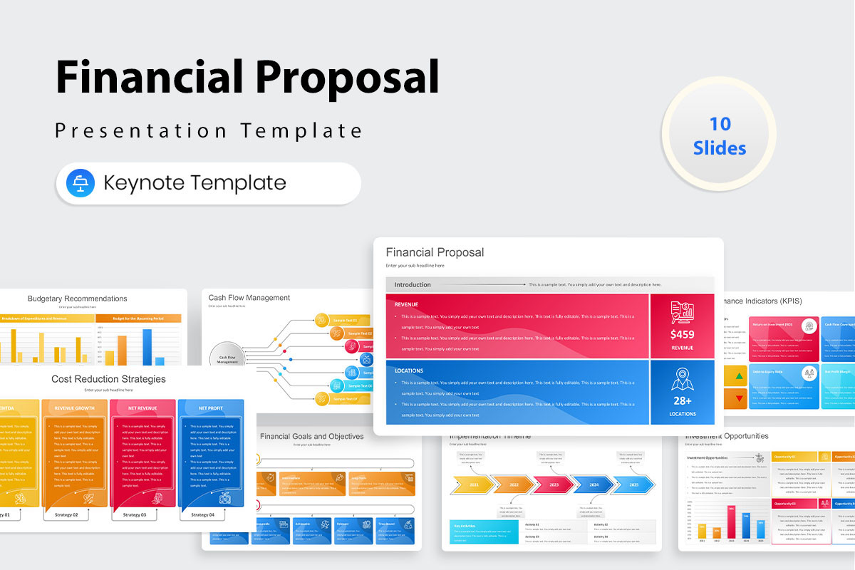 Financial Proposal Keynote Presentation Template | Nulivo Market