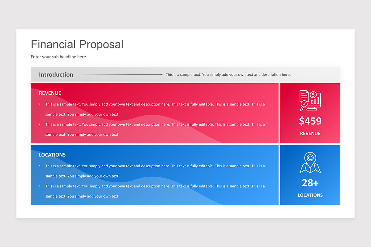 Financial Proposal Keynote Presentation Template | Nulivo Market