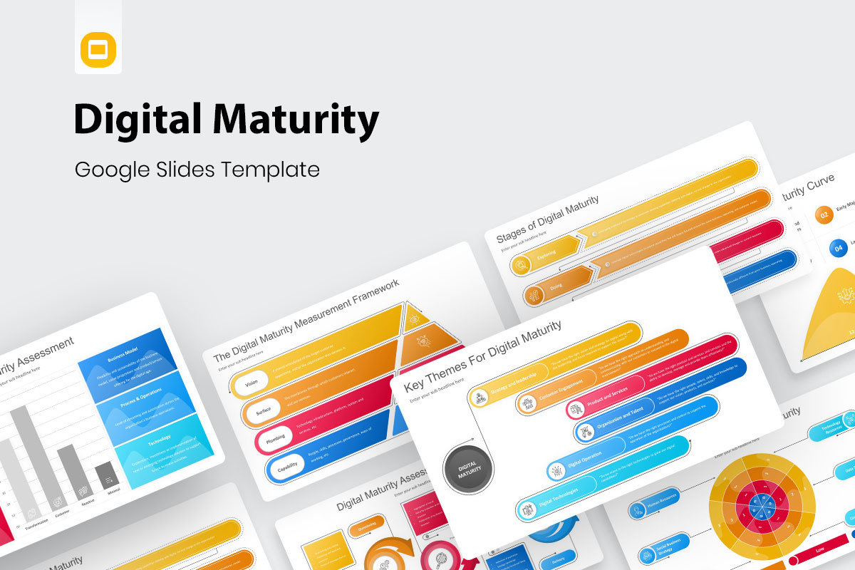 Digital Maturity Google Slides Presentation Template | Nulivo Market