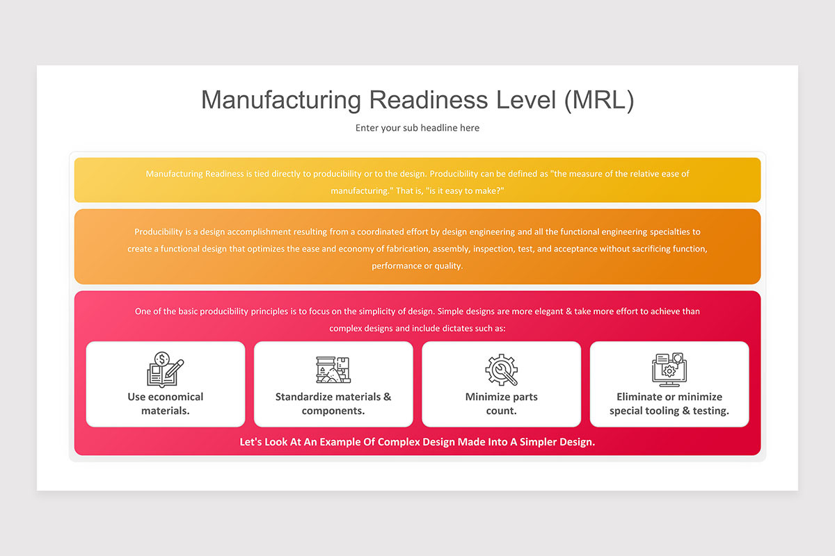 Manufacturing Readiness Keynote Presentation Template | Nulivo Market