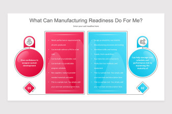 Manufacturing Readiness Keynote Presentation Template | Nulivo Market