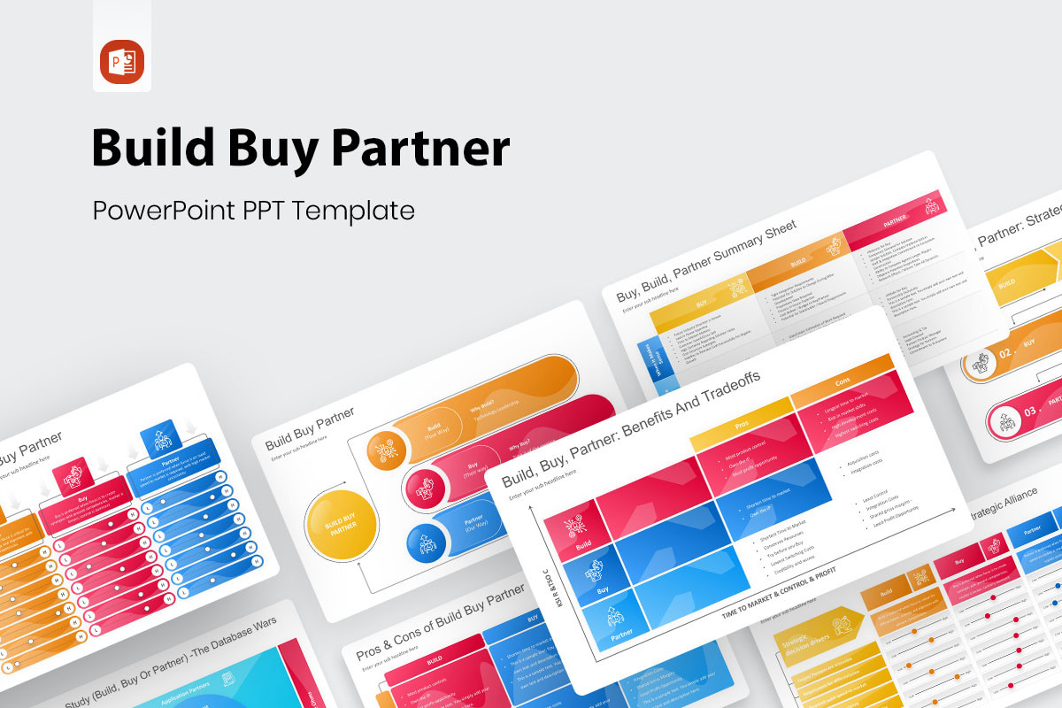 Build Buy Partner PowerPoint Presentation Template | Nulivo Market