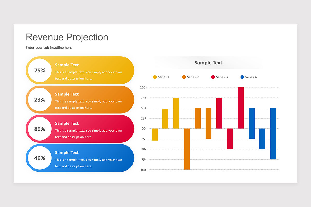 Revenue Projection PowerPoint Presentation Template | Nulivo Market