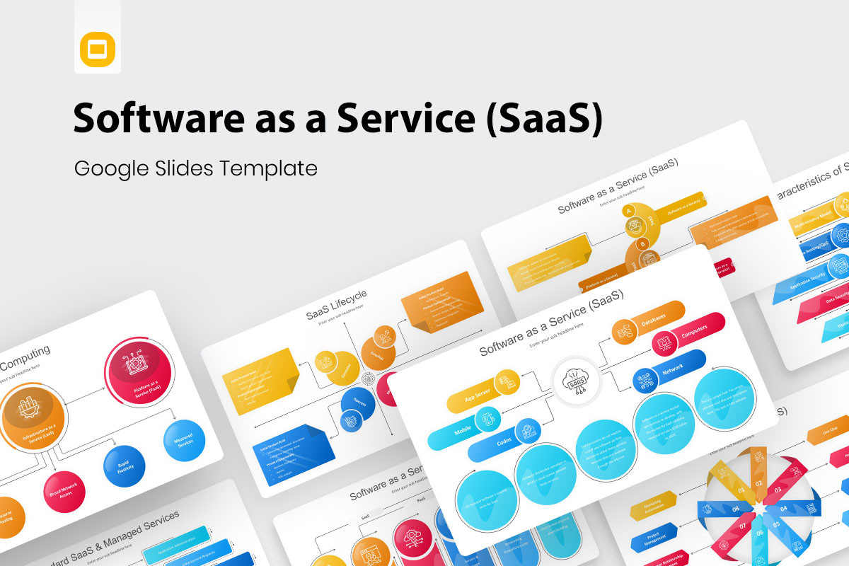 Software as a Service (SaaS) Google Slides Presentation Template ...