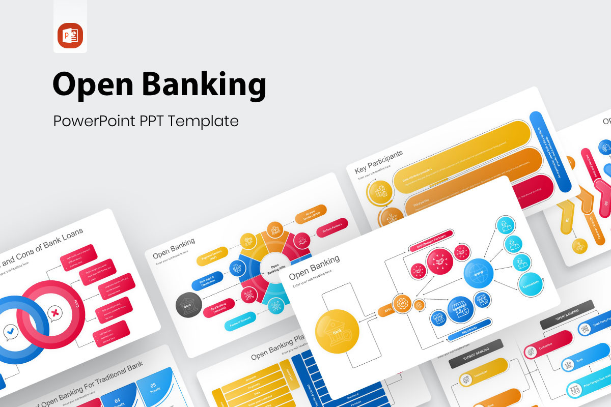 Open Banking PowerPoint Presentation Template | Nulivo Market