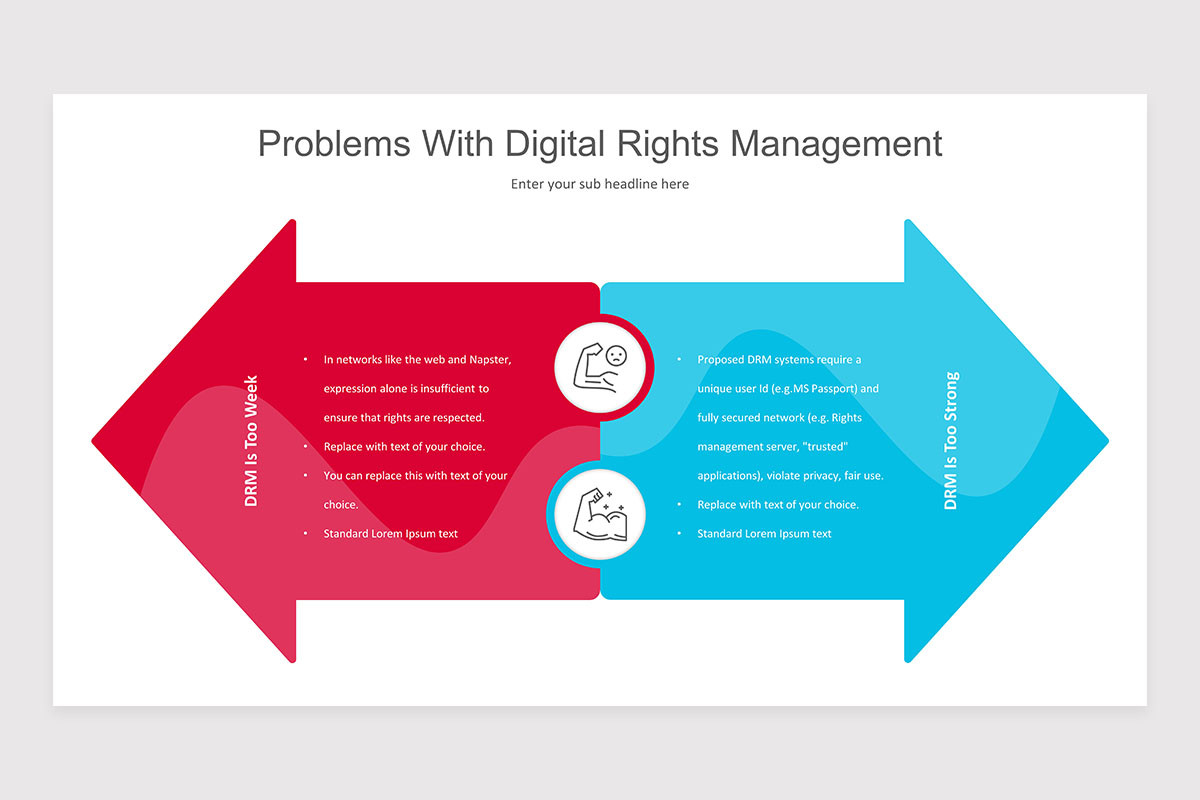 Digital Rights Management PowerPoint Presentation Template | Nulivo Market