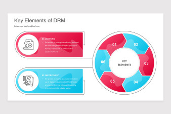 Digital Rights Management PowerPoint Presentation Template | Nulivo Market