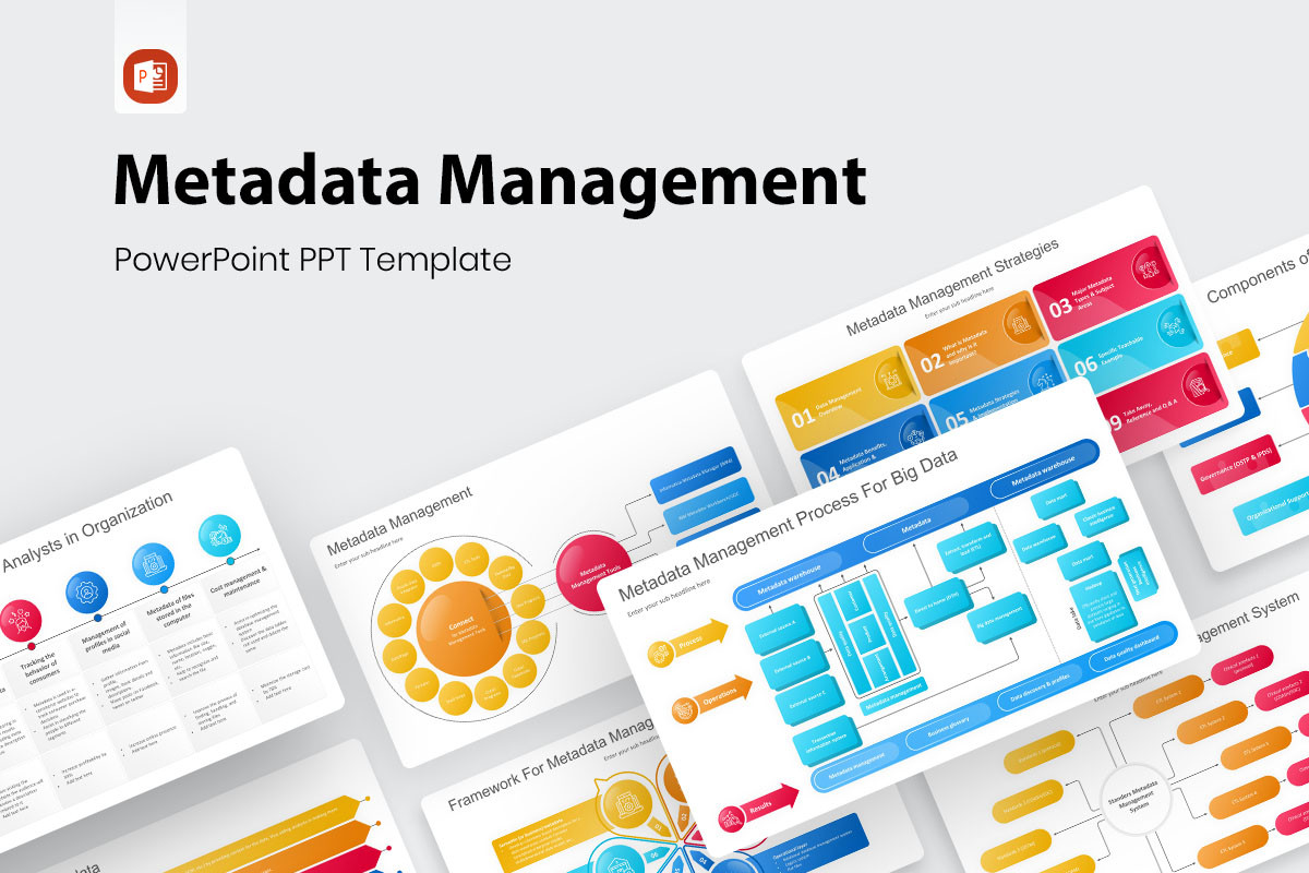 Metadata Management PowerPoint Presentation Template | Nulivo Market