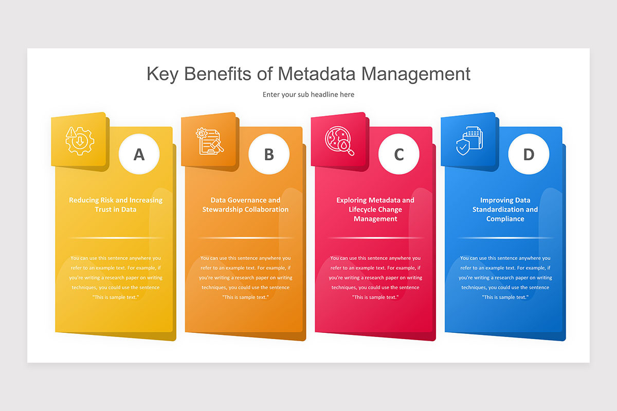 Metadata Management Keynote Presentation Template | Nulivo Market