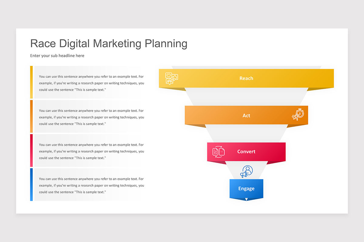 Race Digital Marketing Planning Keynote Presentation Template | Nulivo ...