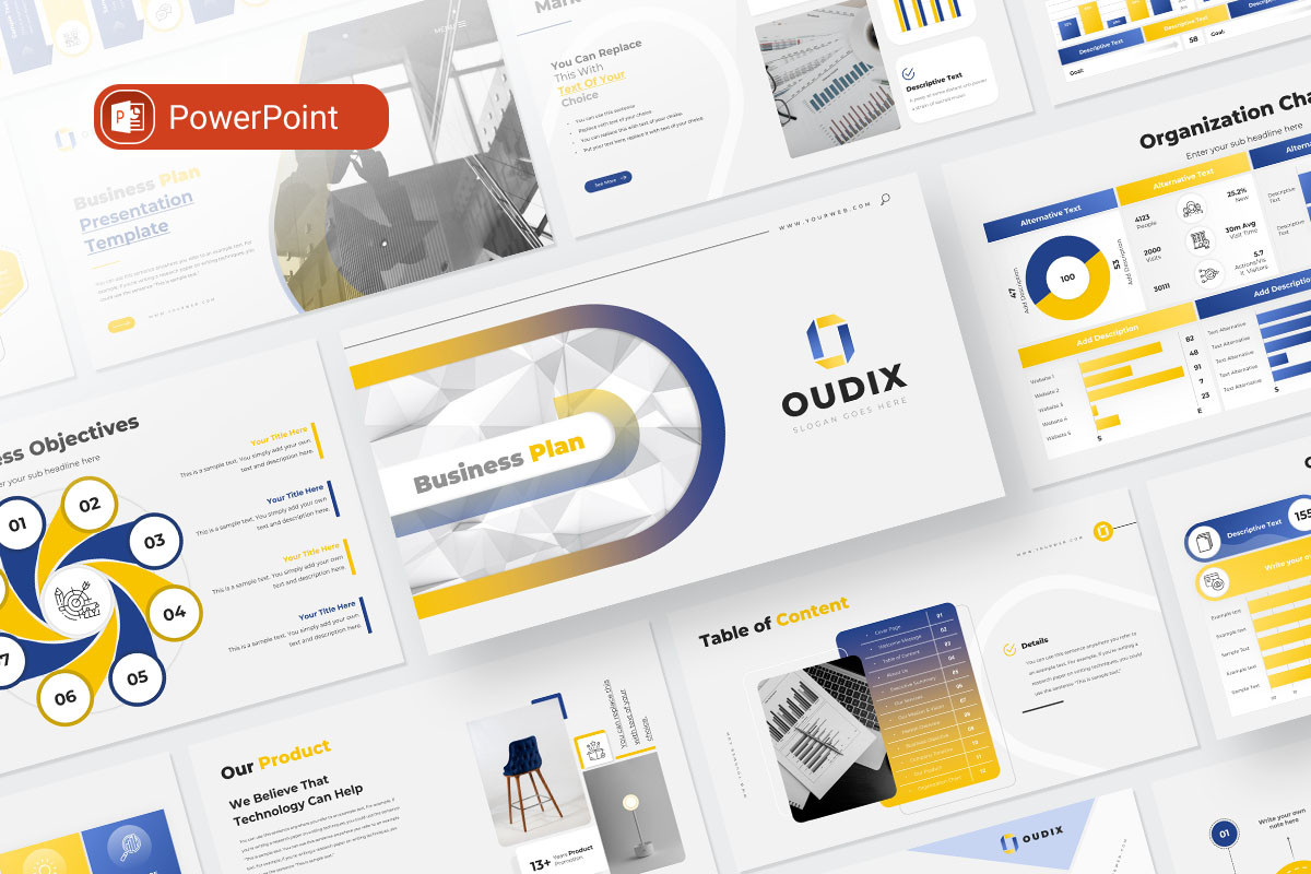 Business Plan PowerPoint Presentation Template | Nulivo Market