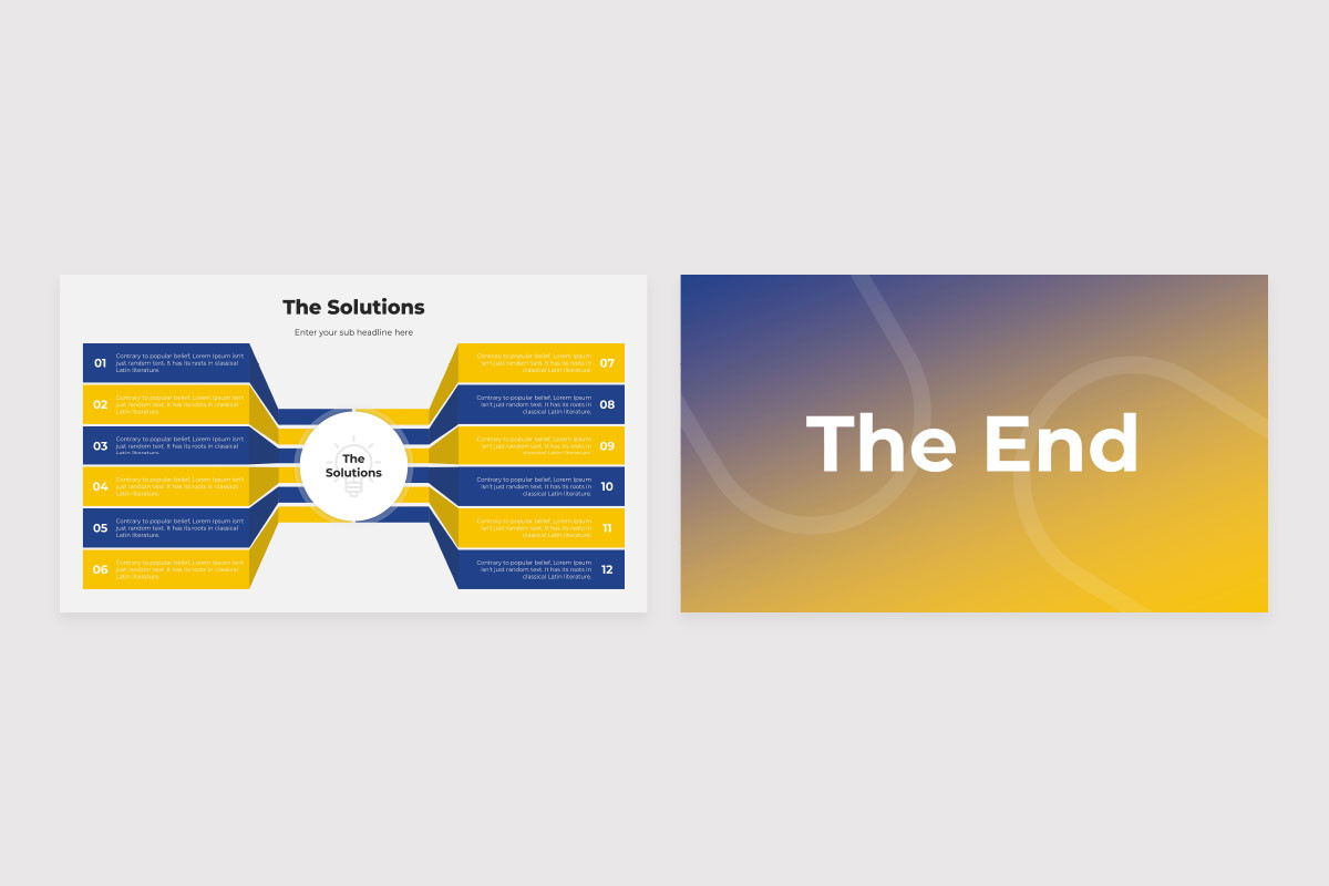 Business Plan PowerPoint Presentation Template | Nulivo Market