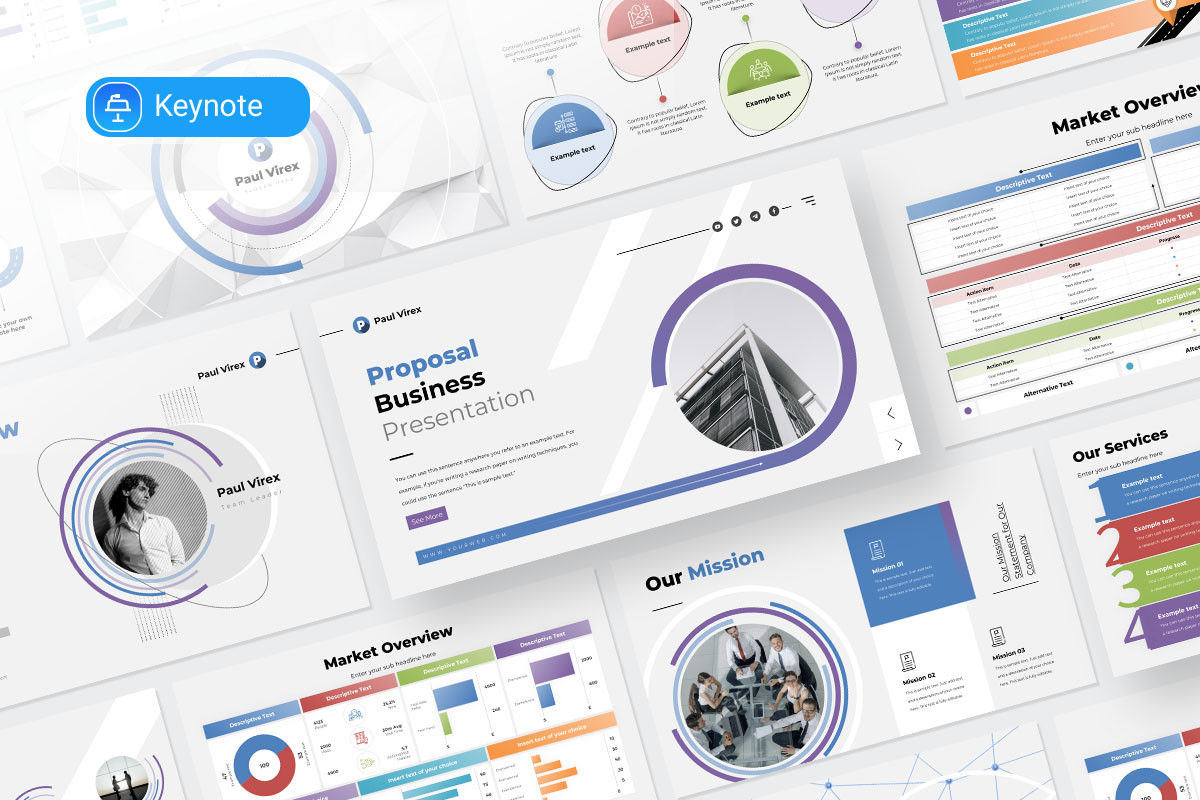 Proposal Business Keynote Presentation Template | Nulivo Market