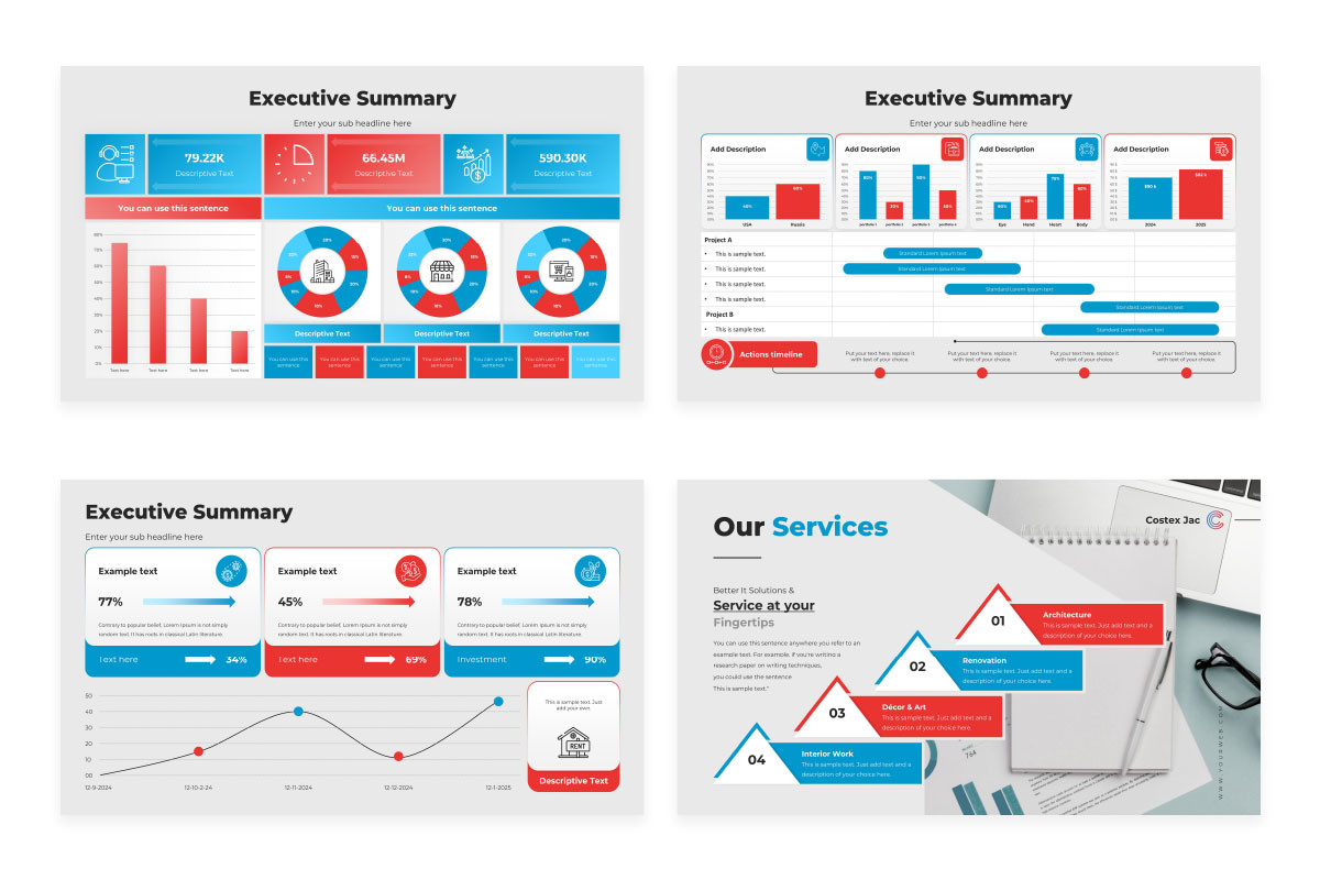 Company Profile PowerPoint Presentation Template | Nulivo Market
