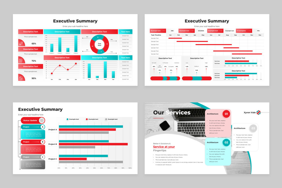 Multipurpose Business PowerPoint Presentation Template | Nulivo Market