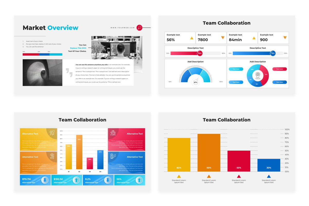 Team Collaboration Keynote Presentation Template | Nulivo Market
