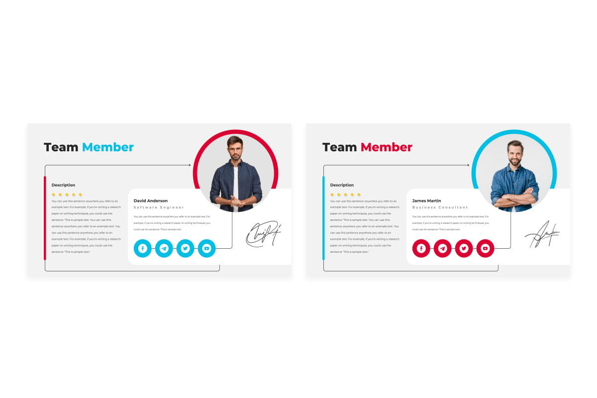 Team Collaboration Keynote Presentation Template | Nulivo Market